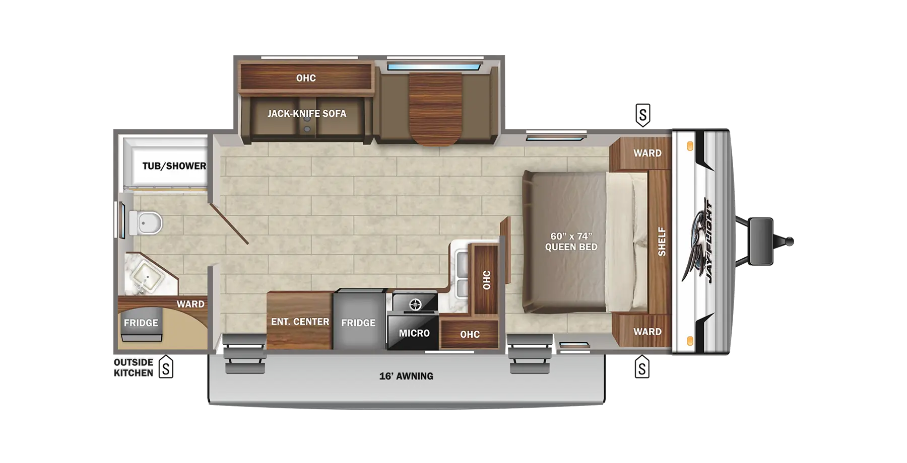 Roulotte Jayco Jay Flight à vendre | Roulottes A.S. Lévesque